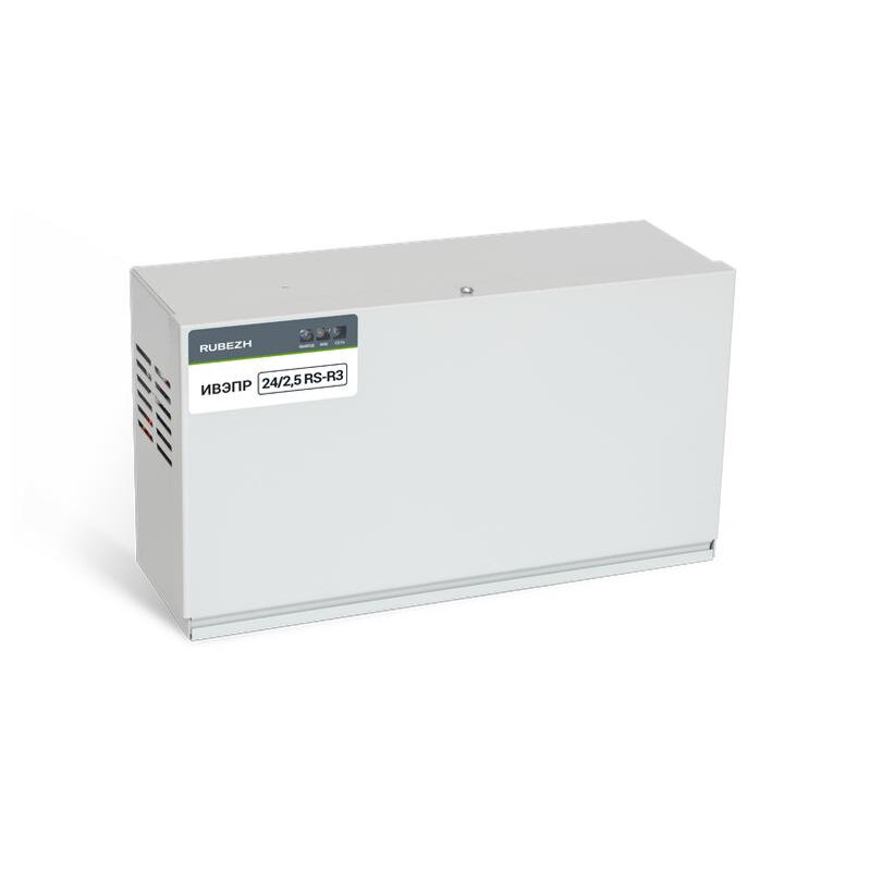 Источник вторичного электропитания резервированный ИВЭПР 24/2.5 RS-R3 2х12 БР, рубеж RBZ-227711 (1 шт.)