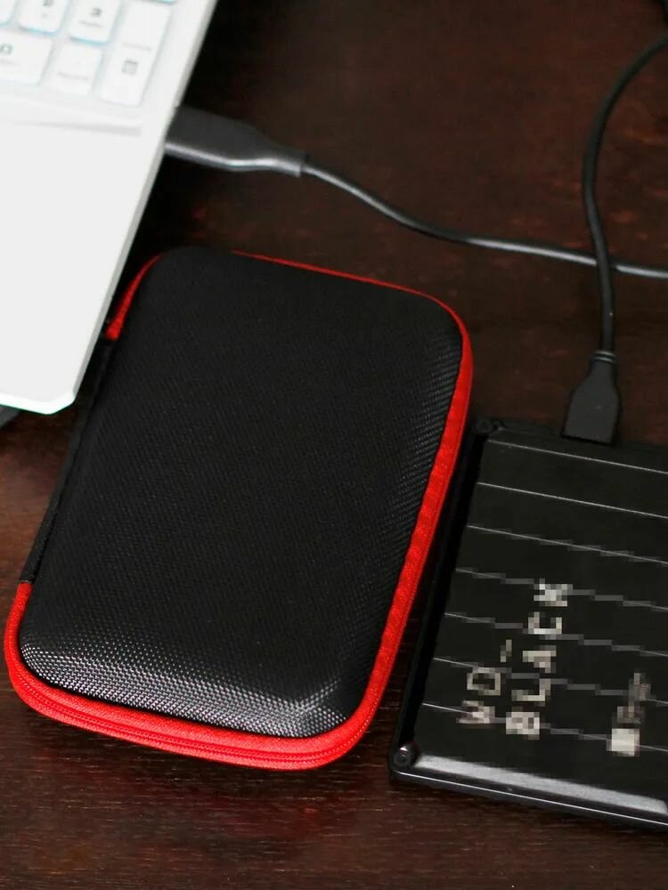 2,5-дюймовый жесткий диск Защитная сумка Портативный жесткий чехол для внешнего диска