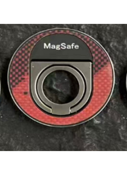 Карбоновое кольцо держатель с Magsafe Red Mountain