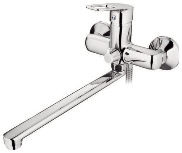 Смеситель для ванны, дл. излив 40см(F), карт.35мм Ledeme, 1/10; L2249