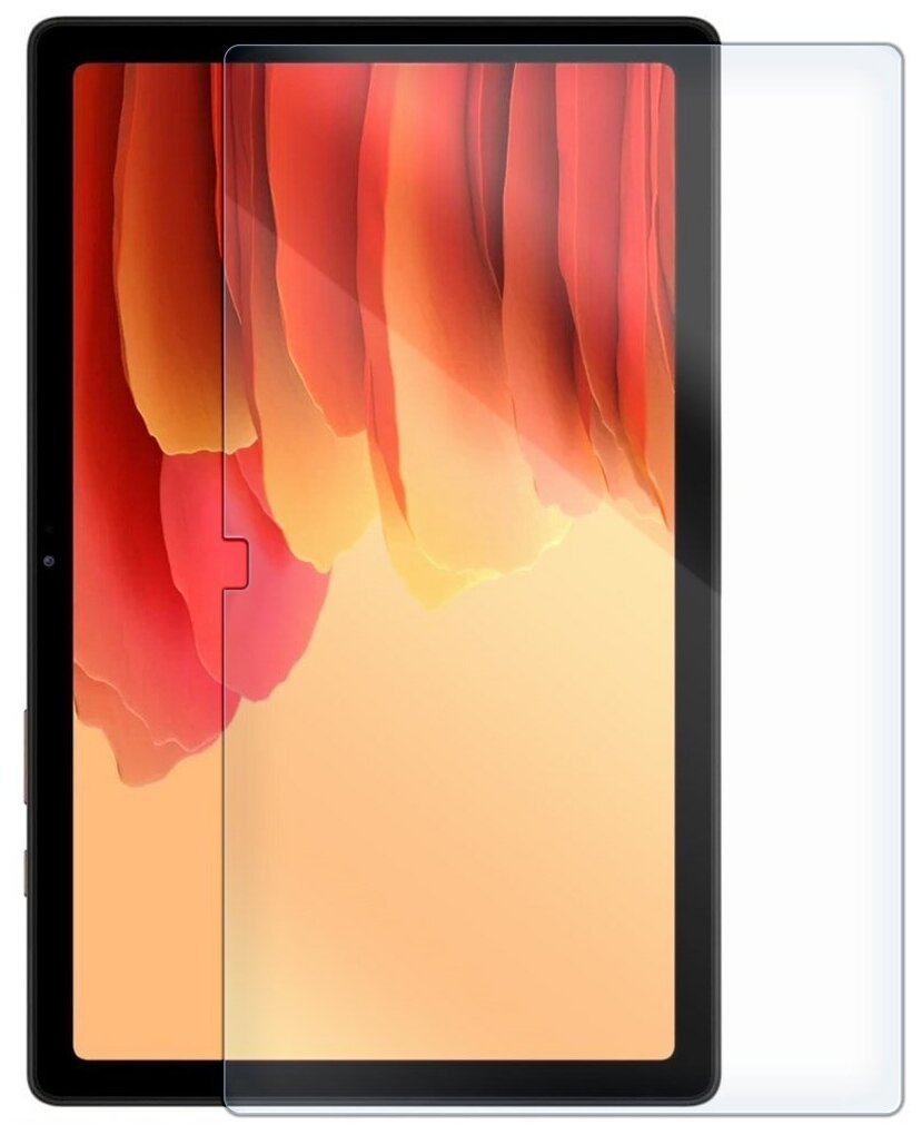 Стекло защитное гибридное Krutoff для Samsung Galaxy Tab A7 10.4" (2020) (SM-T500/T505/T507)
