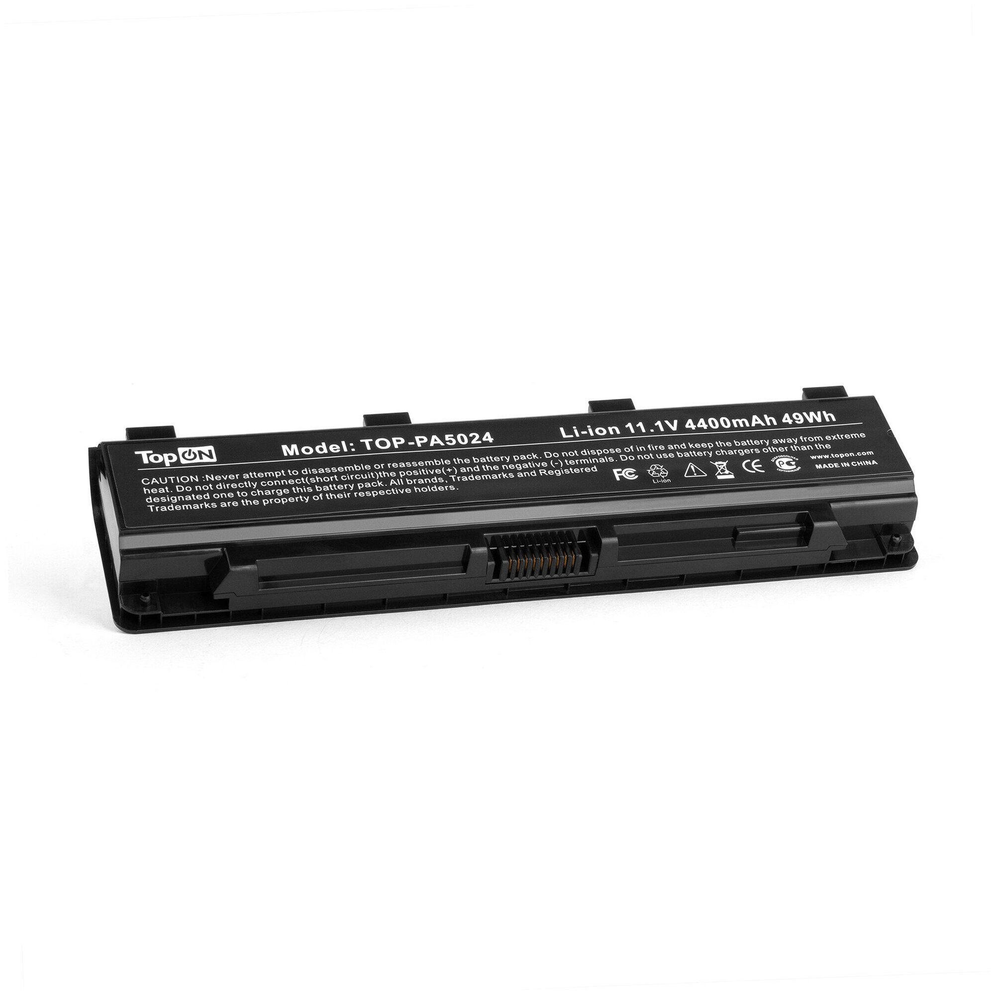 Аккумулятор для Toshiba Satellite C50, C840, L875, M800, P800, S855. 10.8V 4400mAh 48Wh. PN: PA5024U-1BRS, PA5023.
