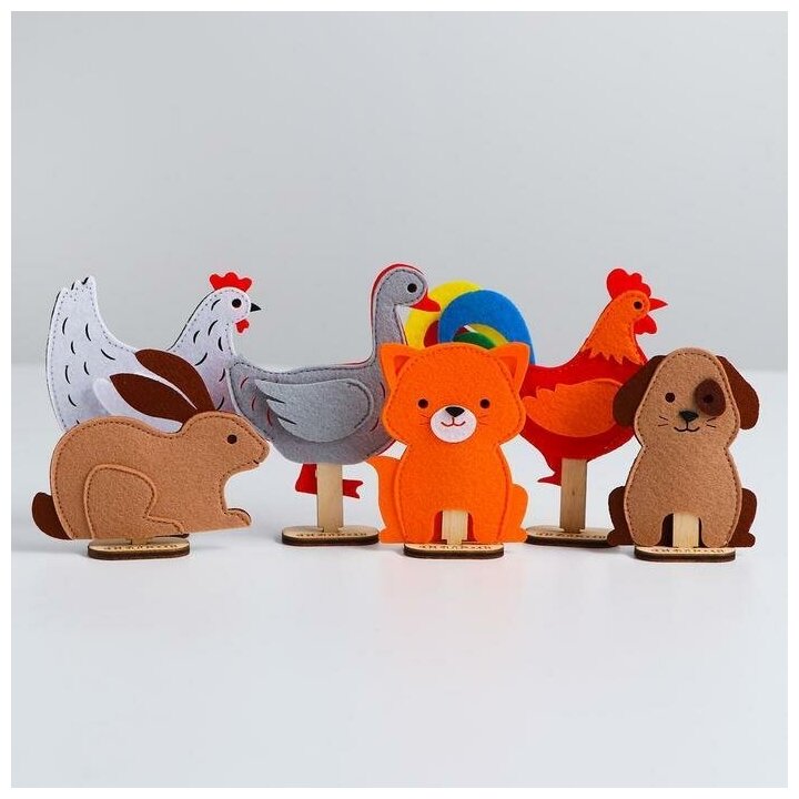 Пальчиковый театр "Домашние обитатели" №2