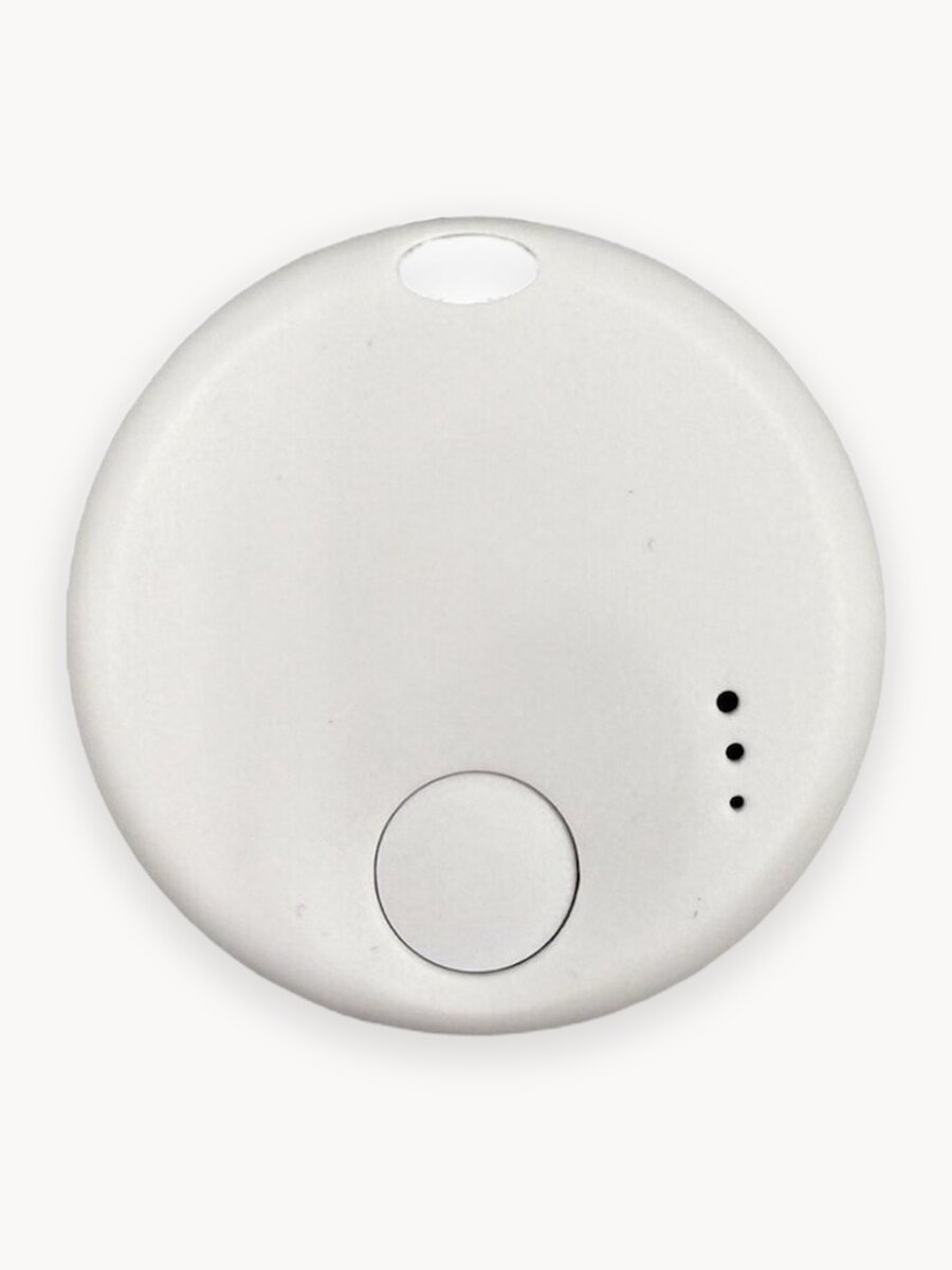 Трекер Dulowu AirTag для Apple, датчик перемещения, GPS, белый