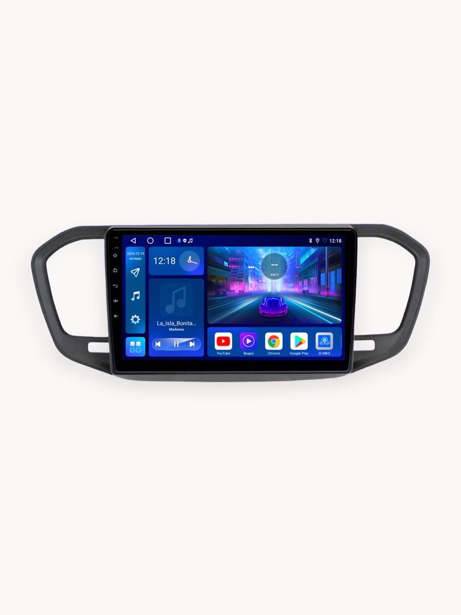 Магнитола Рiоnееr Android для Lada Vesta 2022+ / 4 ядер 4Gb+64Gb / 9 дюймов / GPS / Wi-Fi / 2din / CarPlay / Лада Веста