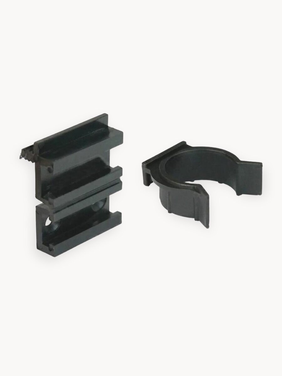 Клипса усиленная для цоколя с площадкой, 4 шт.