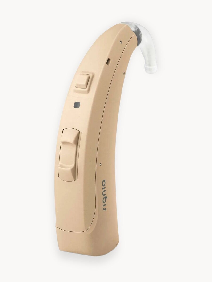 Слуховой аппарат Signia (Siemens) MOTION SP 1PX заушный сверхмощный 16-канальный цифровой.