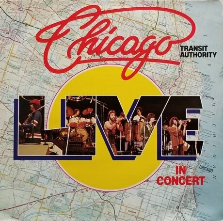 Старый винил, Happy Bird Records, CHICAGO - Live In Concert (LP , Used)