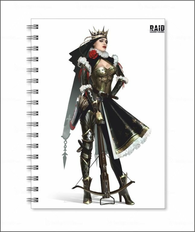 Тетрадь Raid: Shadow Legends, Рейд: Шедоу Ледженс, Рейд: Легенды Теней №2, А5