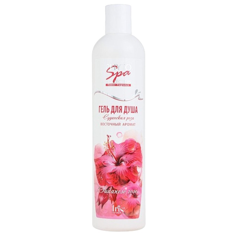 Iris гель для душа Phyto Spa Collection суданская роза, 400 мл, 3 шт