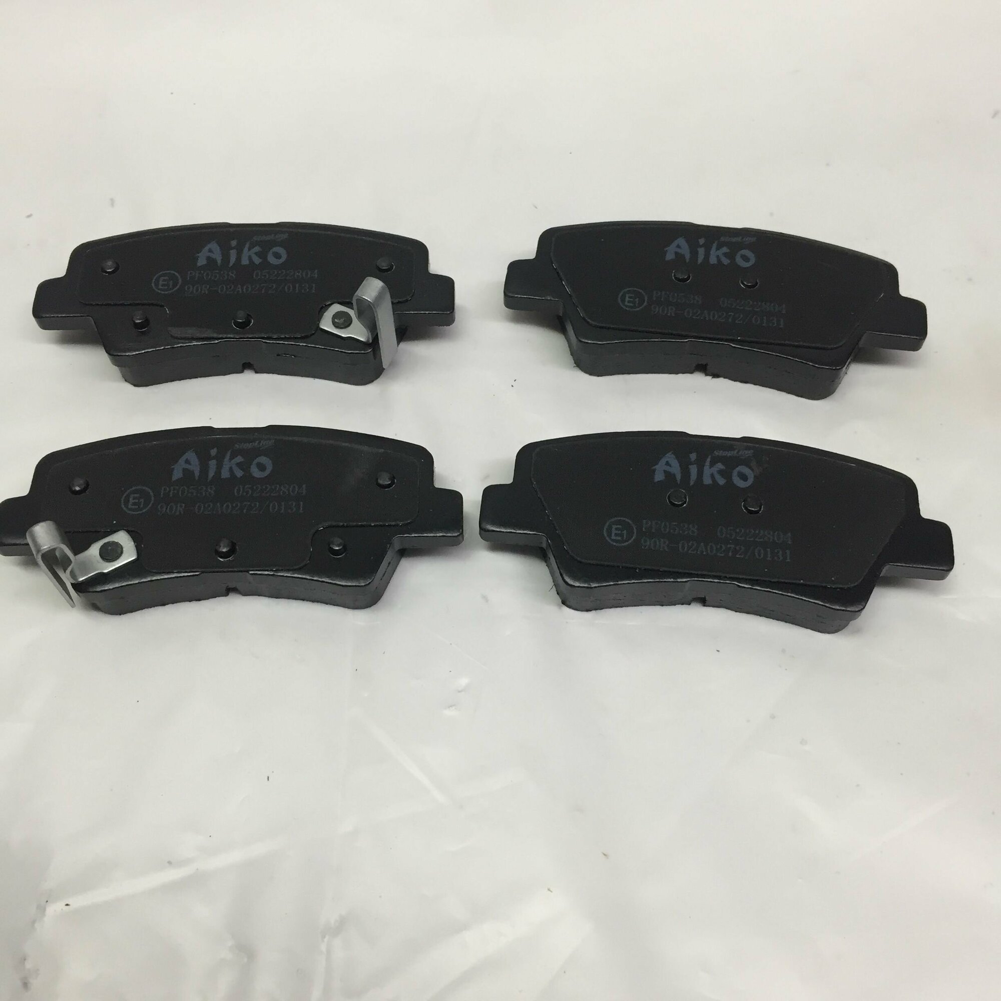 Колодки задние AIKO PF0538 Soul Rio Solaris i40 Tucson Accent Elantra Sonata OEM 58101-4CA00