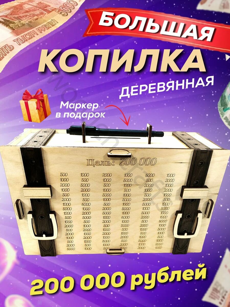 Сейф копилка для денег
