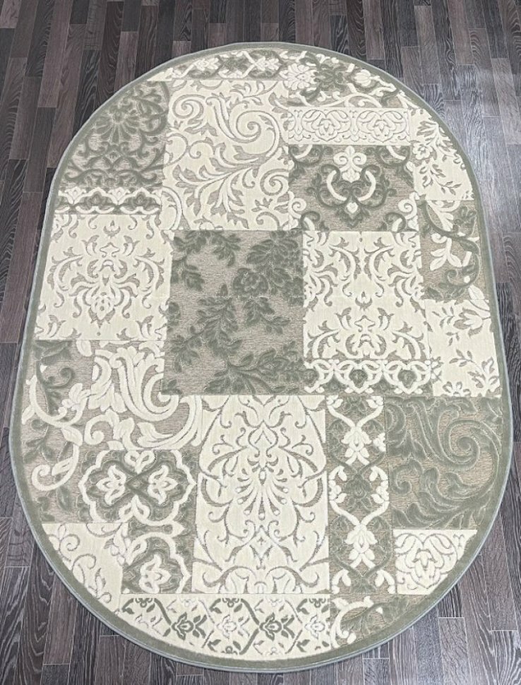 Ковер Genova Овал 38009 6555 90 (1.35 х 1.95 м)