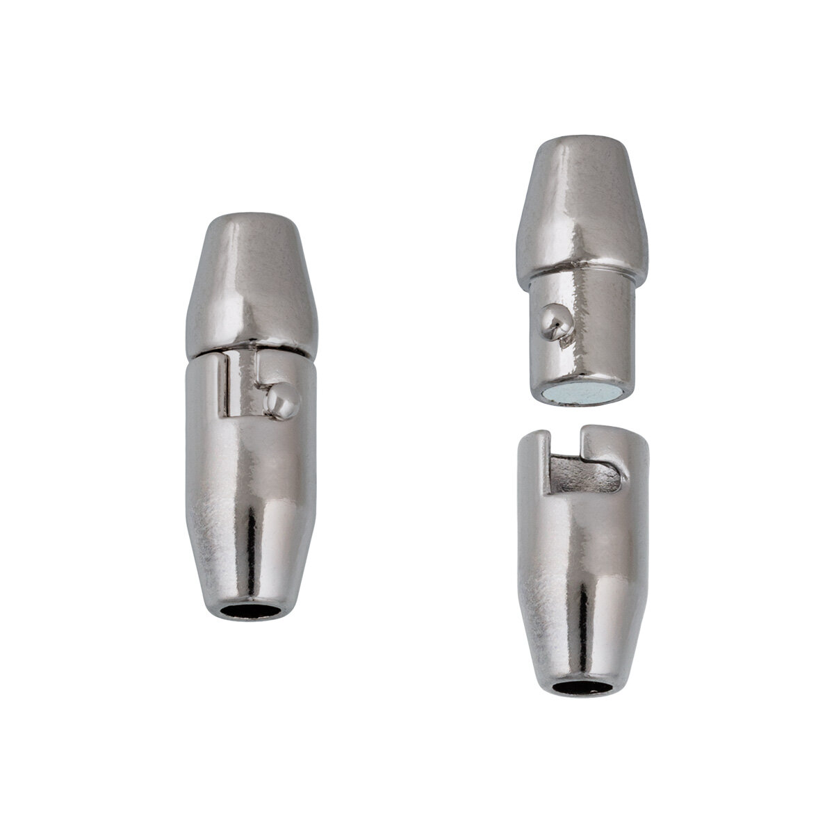 Магнитный замок для шнурков "Gamma" GB 1665 №19 матовый черный никель