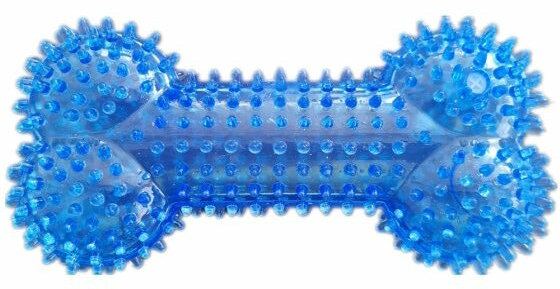 HOMEPET игрушка для собак кость с шипами с пищалкой 15,5 см.