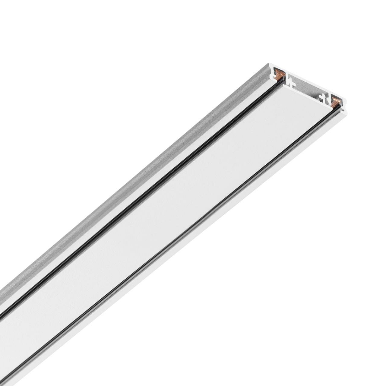 NOVOTECH 135194 SHINO NT23 174 белый Низковольтный накладной шинопровод 1м, заглушки в комплекте IP20 48V SMAL