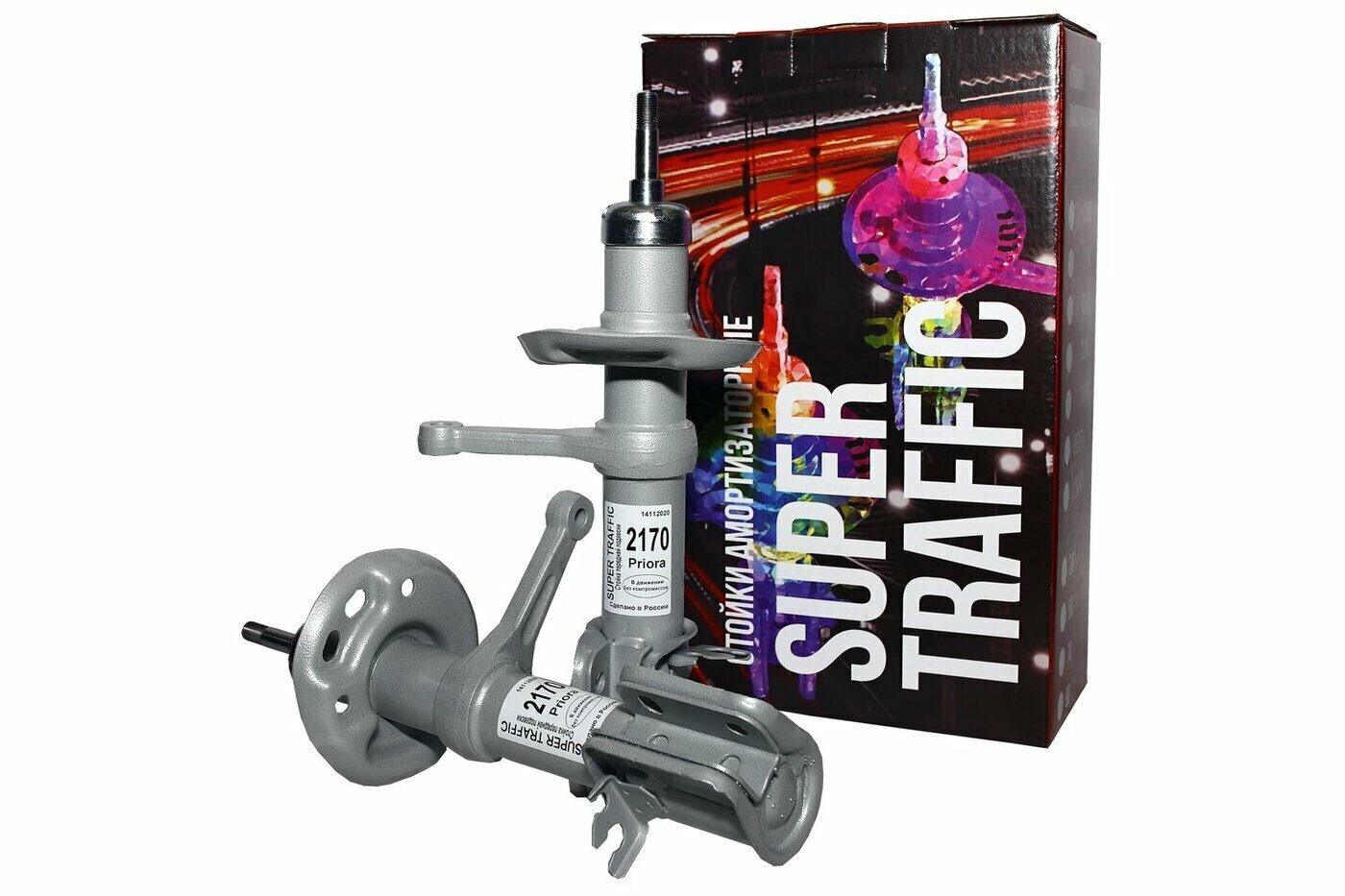 Стойки передние для ВАЗ 2170 PRIORA "SUPER TRAFFIC" ( 2 шт. к-т)