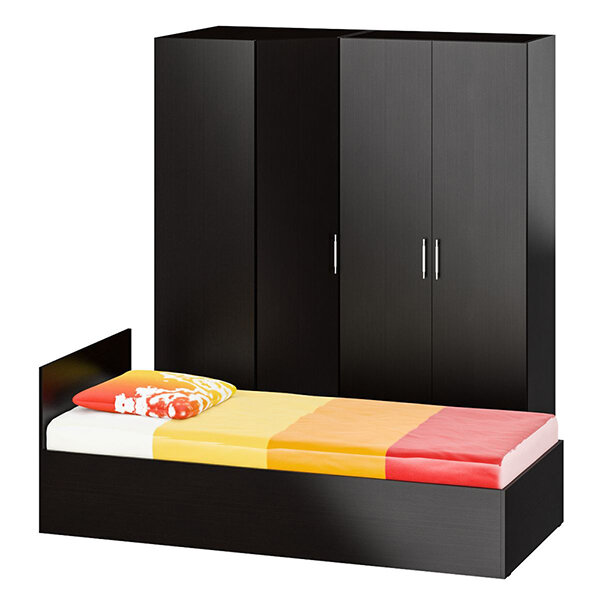 Спальня Стандарт 2-0900, цвет венге