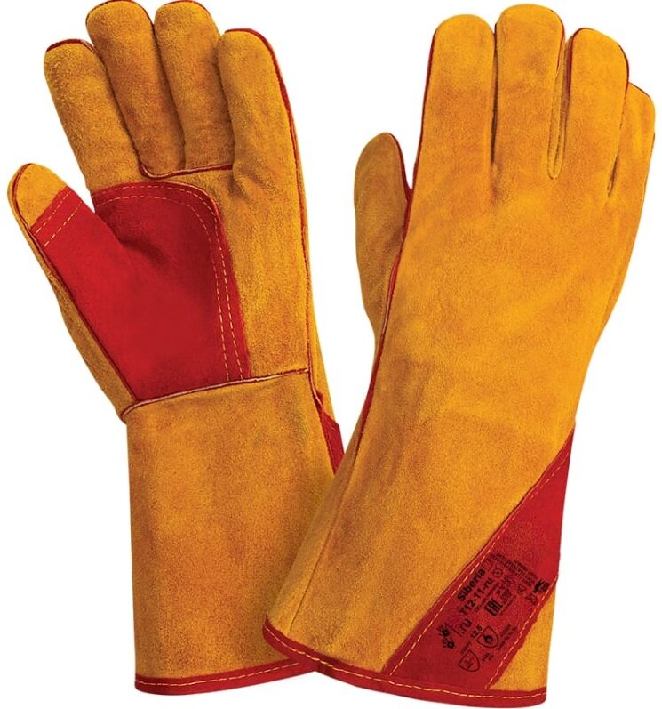 Краги Анталекс бестгренадёр оранжевый спилок, р. 12.5, Т12-11-Ru