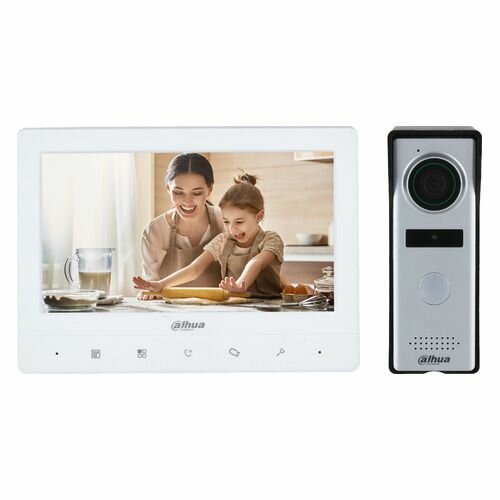 Комплект домофона Dahua DHI-KTA03, белый