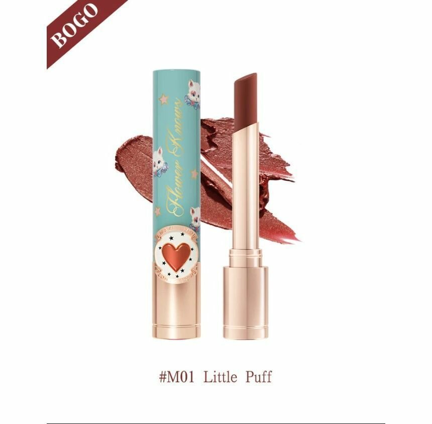 Flower Knows Губная помада Circus Matte, #M01 Little Puff, 2г