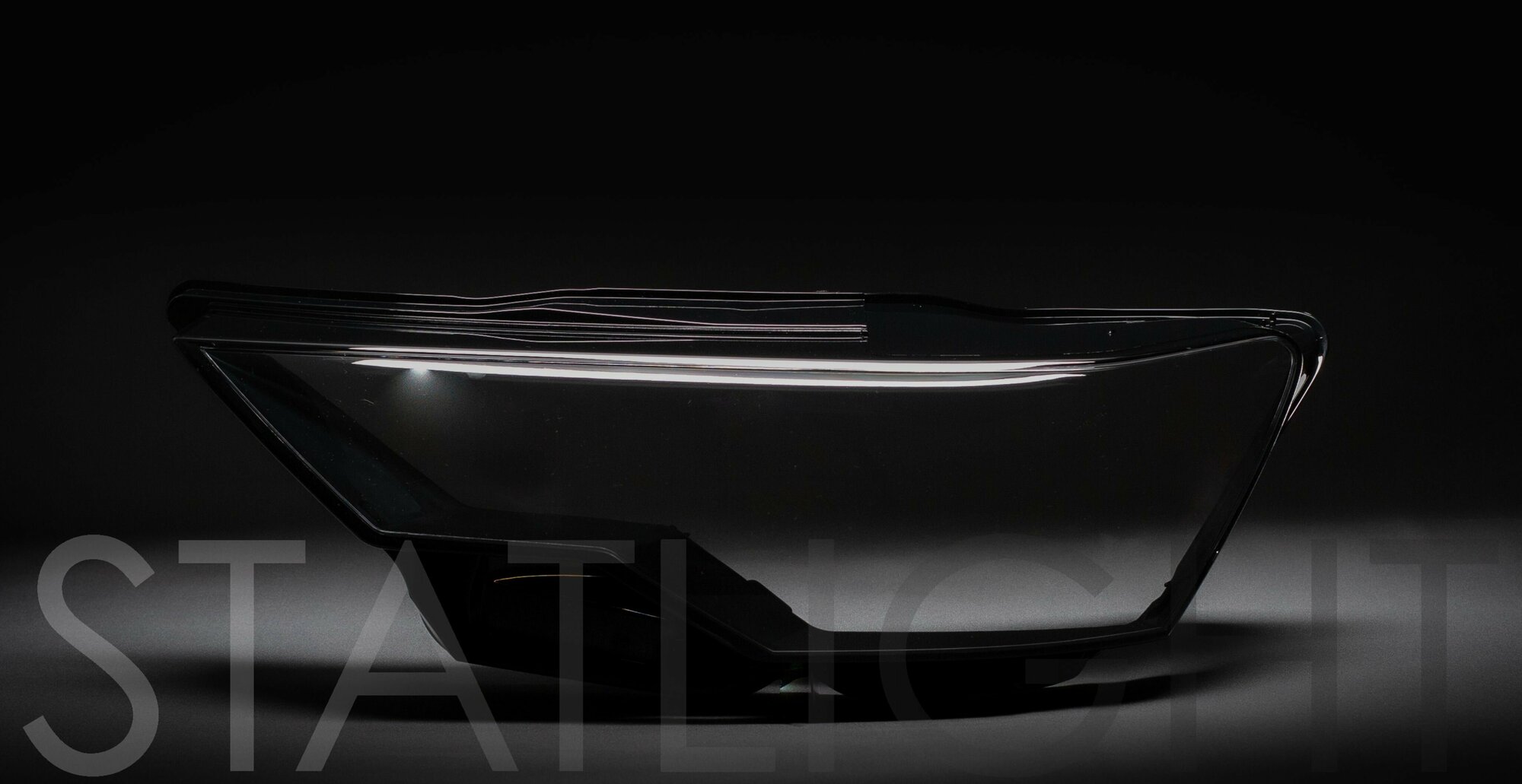 Левое стекло фары для Audi A6 C8 2018-2023