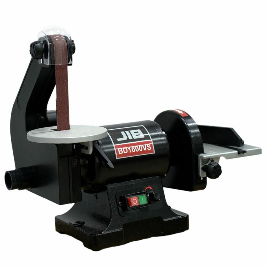 Шлифовальный станок по дереву JIB BD1600VS, тарельчато-ленточный деревообрабатывающий