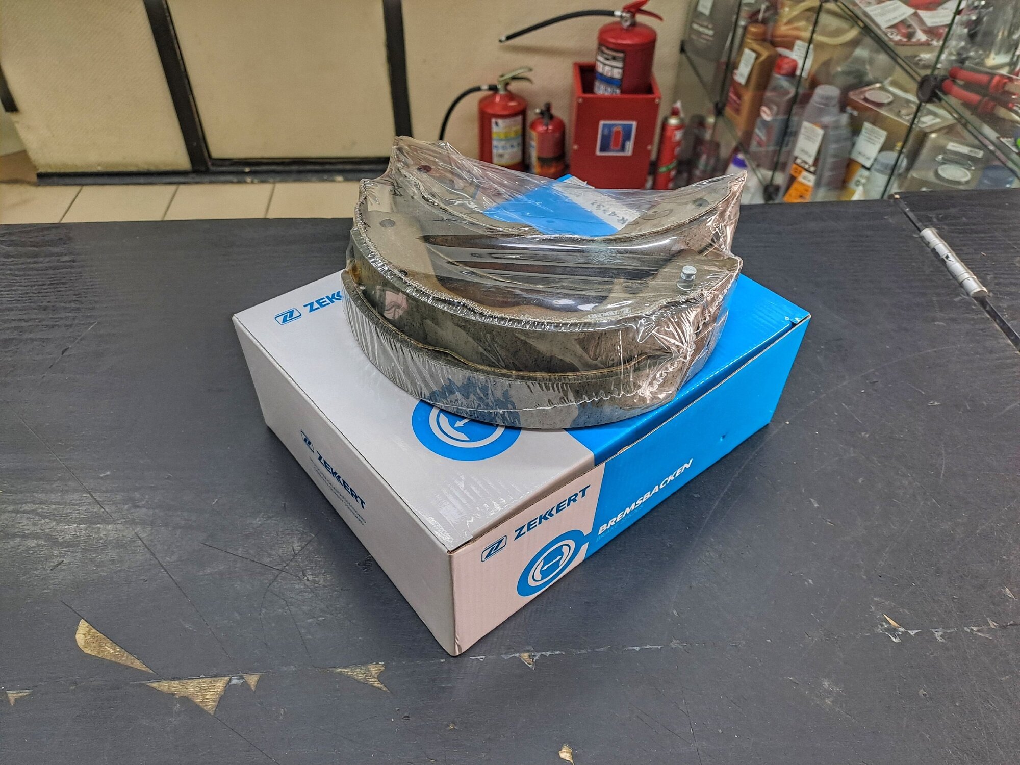 Колодки стояночного тормоза (к-т) Hover, H3, H5, Pegasus, Safe (Аналог, Zekkert) арт. 3507120-K00AN