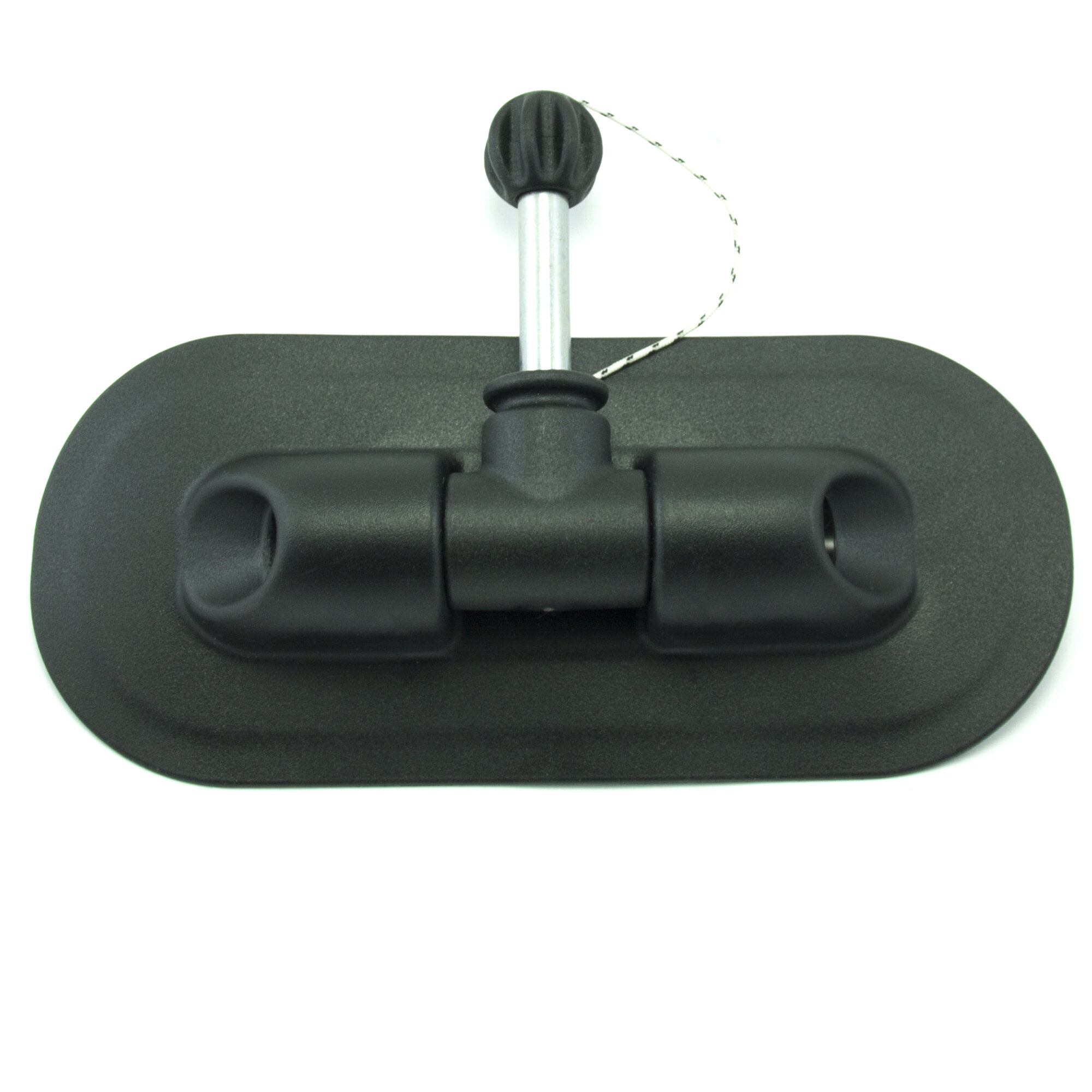 Уключина для лодки ПВХ №1.1 Овал, оцинкованная сталь 1шт