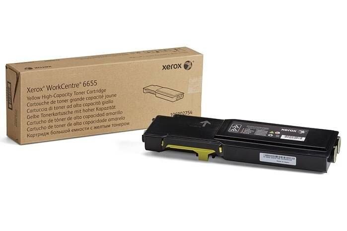 Картридж XEROX 106R02754, желтый
