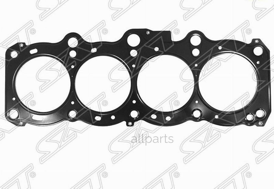 SAT ST-11115-74110 Прокладка головки блока цилиндров Toyota Avensis (T220) 97-03 / Caldina 92-02 3SFE (Металл)