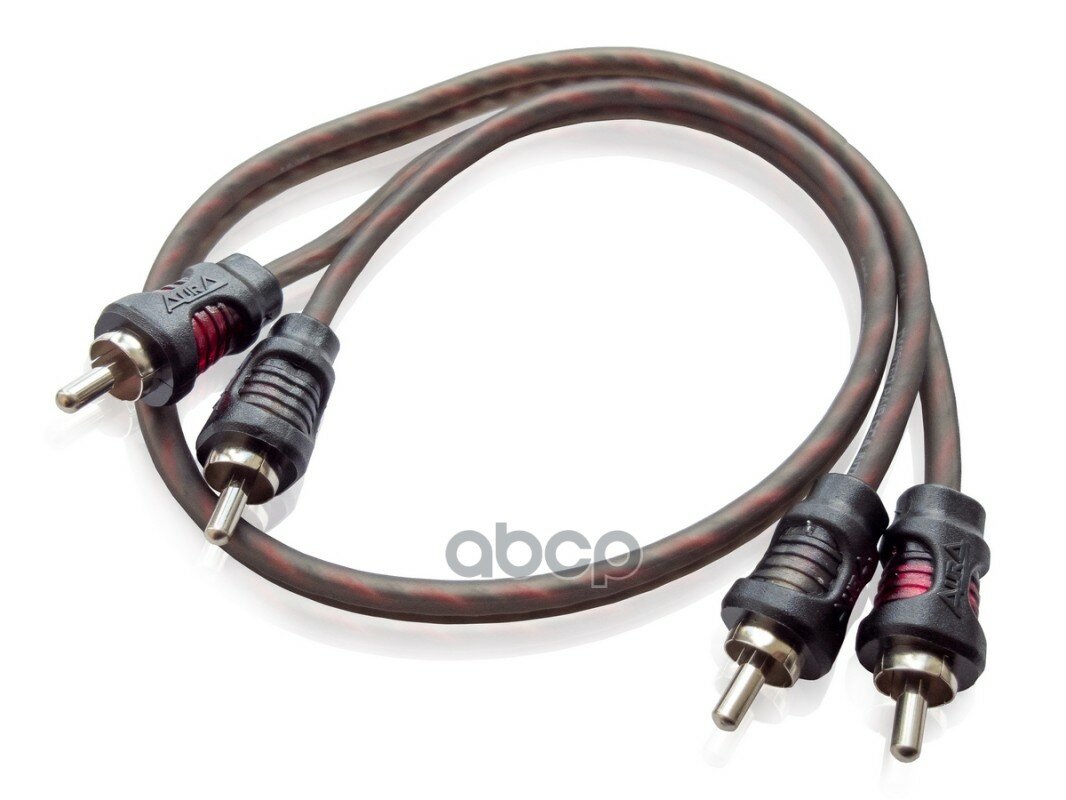 Кабель RCA 2-х канальный 0,5м витая пара AURA RCA-0205 AURA арт. RCA-0205