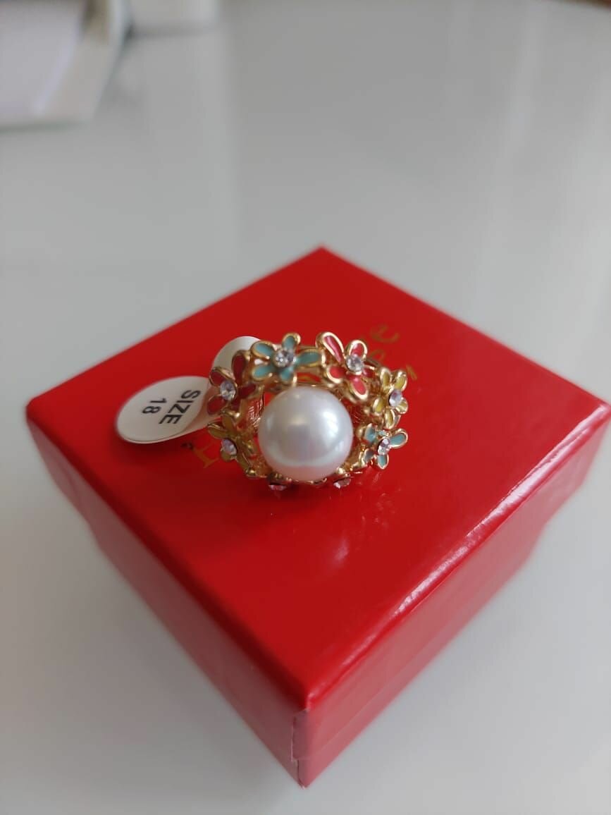 Кольцо Florange, кристаллы Swarovski