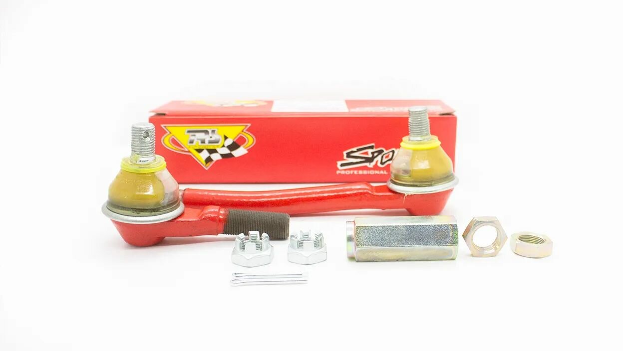 Комплект наконечников тяги рулевой левой 2101-2107 "TRS" со скруткой и крепежом, трек. REST-117