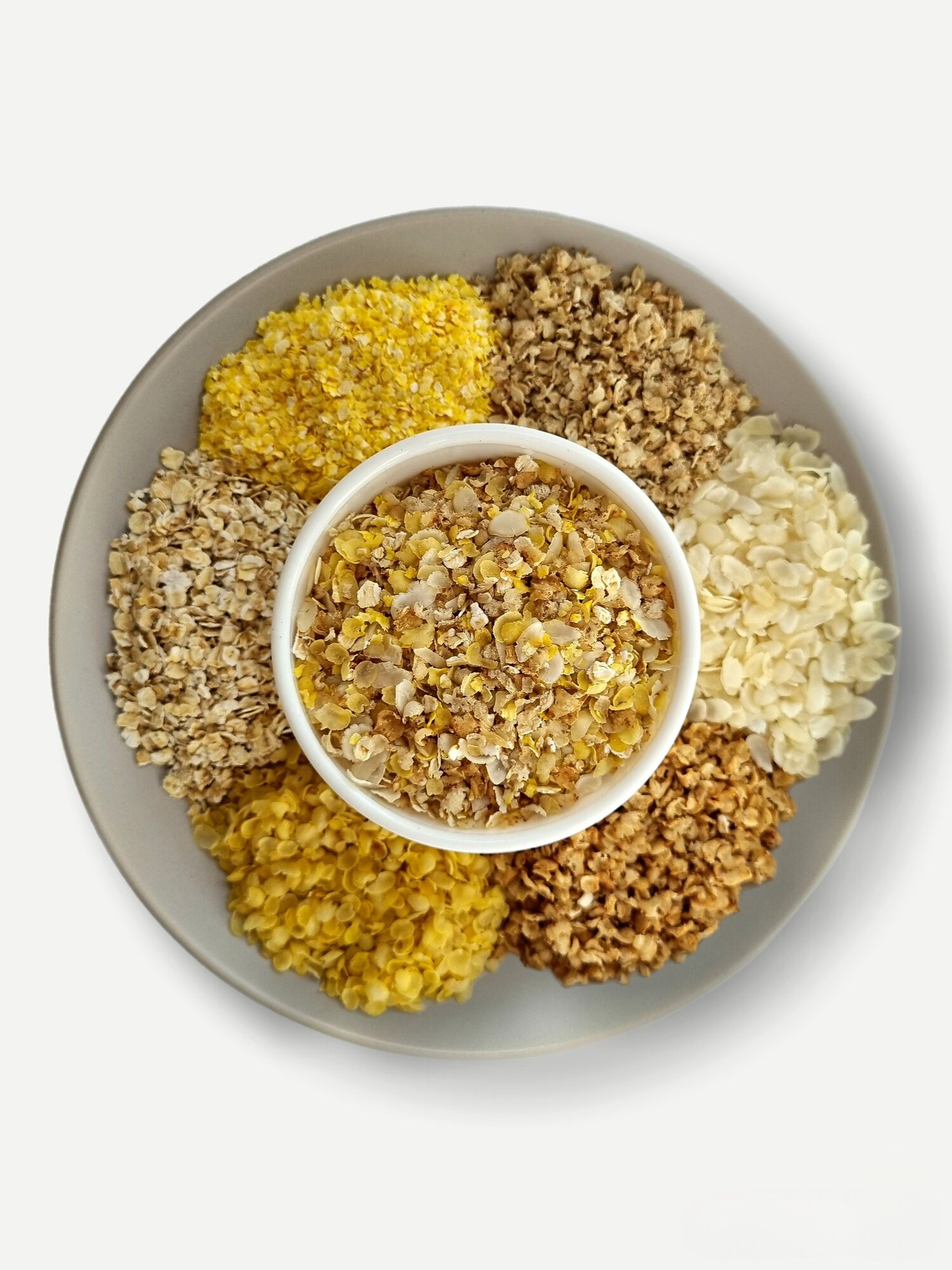 Хлопья ecoapple "6 Хлопьев", готовые завтраки, без варки, 250г