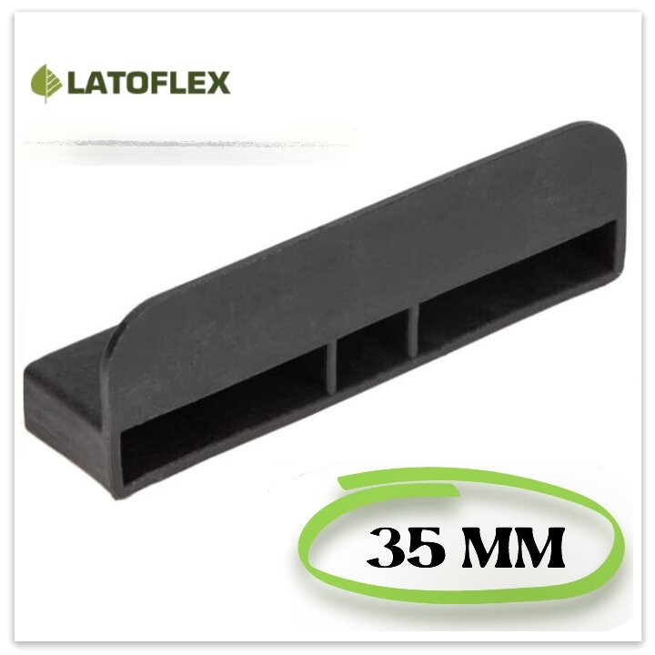 Латодержатель пристреливающийся двойной для ламелей шириной 35 мм. Комплект 10 штук.