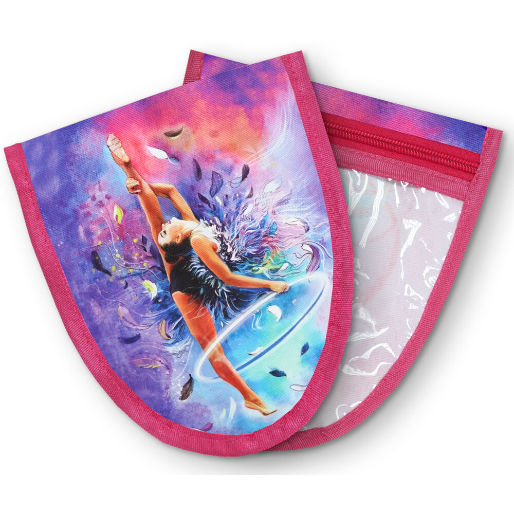 Чехол для гимнастических получешек 303-043 Василёк-Розовый