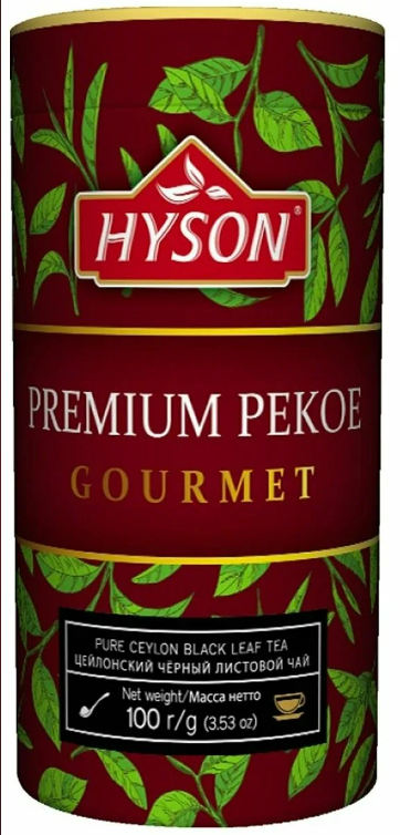 Чай "Hyson" чёрный "Premium PEKOE" 100г