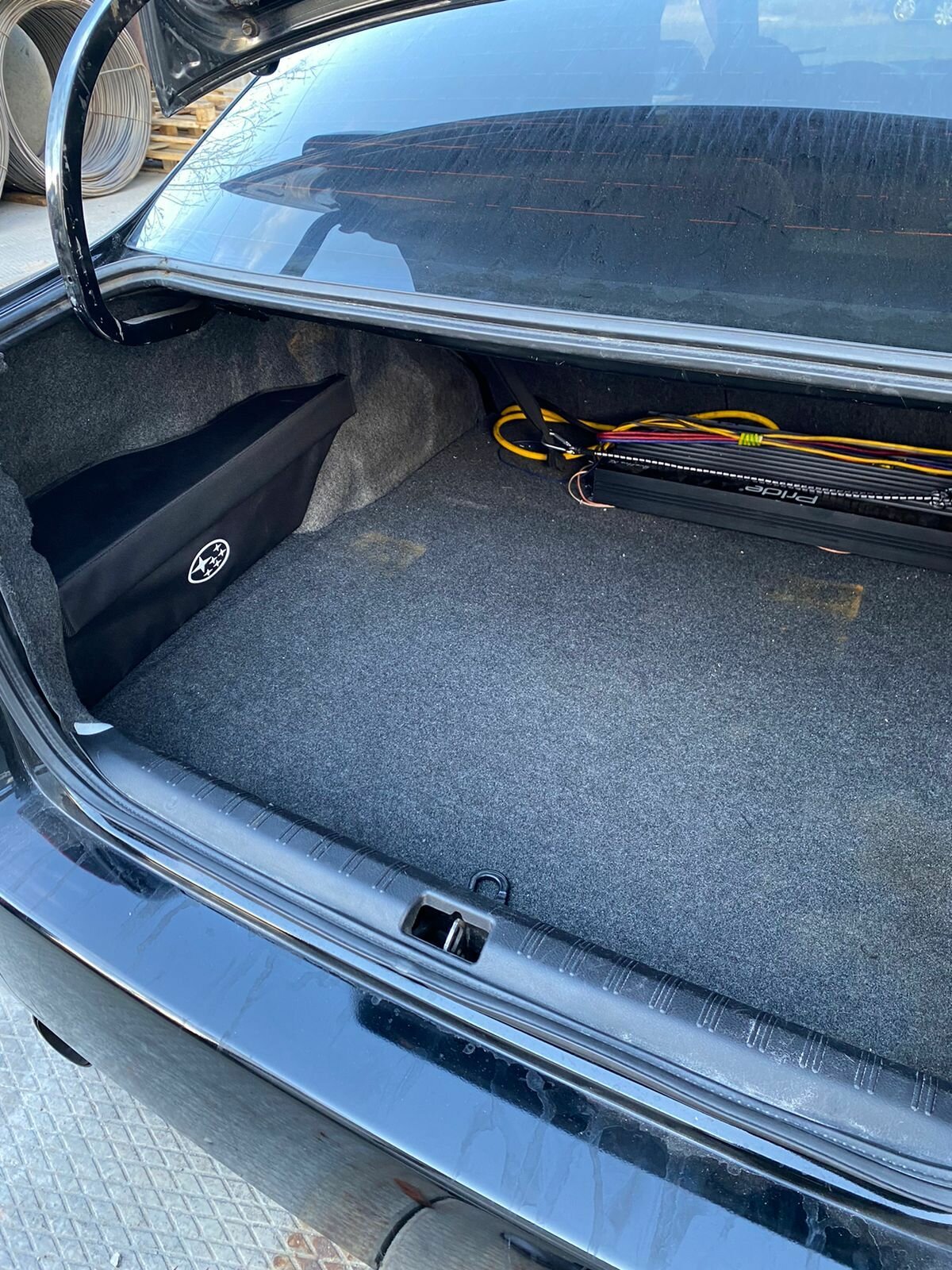 Сумка-органайзер багажник Левая для Subaru Impreza (Субару Импреза) 2007 -2011 III