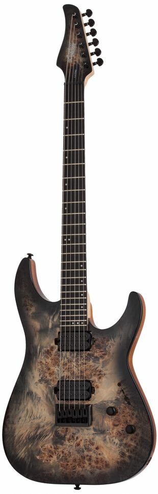Электрогитара Schecter C-6 PRO CB, 6 струн, 24 лада, корпус: красное дерево