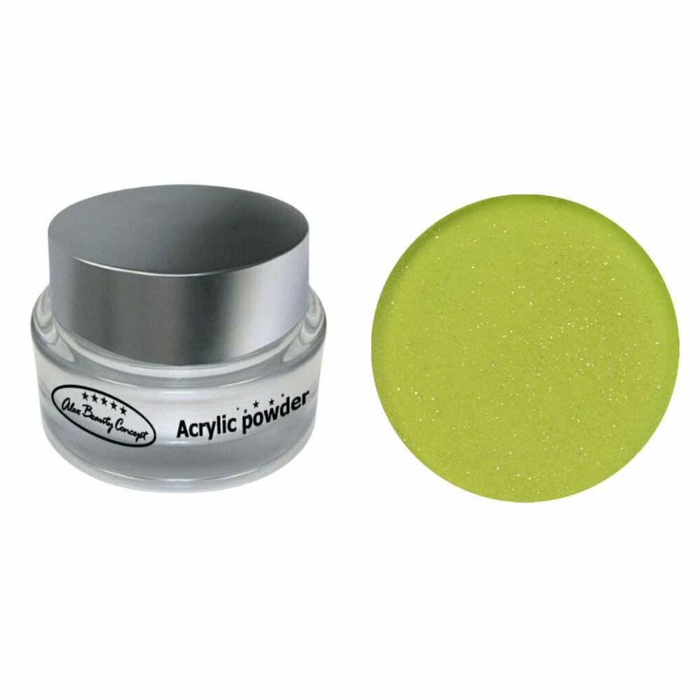 Alex Beauty Concept Цветная акриловая пудра, 5 гр, цвет зеленый 54518