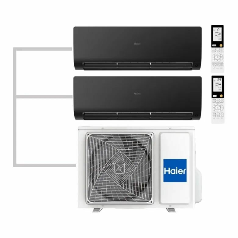 Mульти сплит-система HAIER AS25S2SF2FA-B + AS35S2SF2FA-B / 2U40S2SM1FA