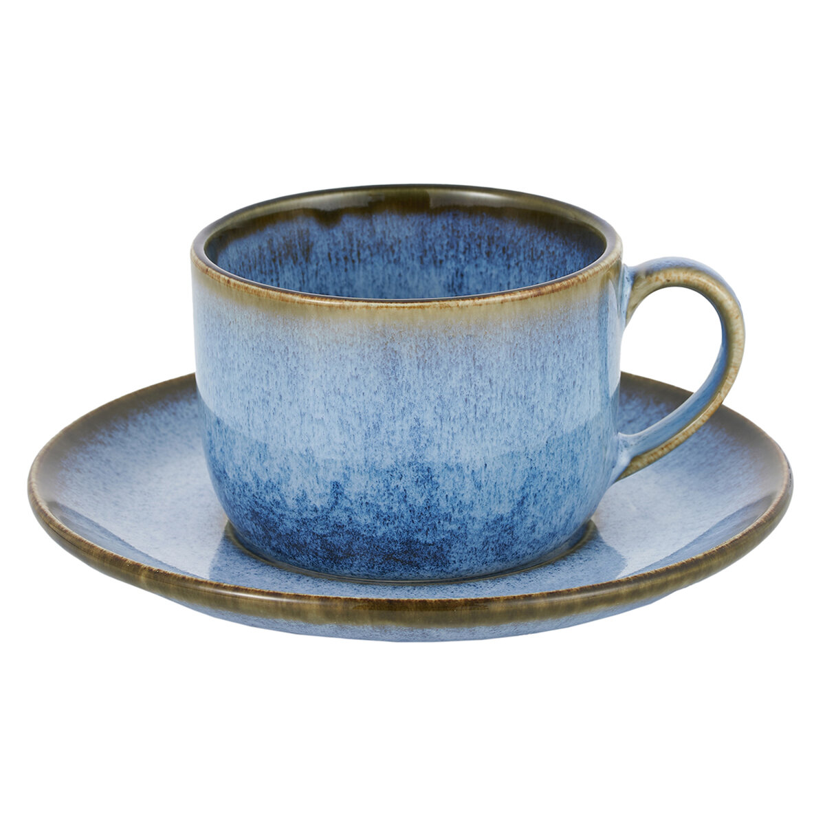 Чайная пара Gipfel Pacific 51980, объем 170 мл, керамика, синий