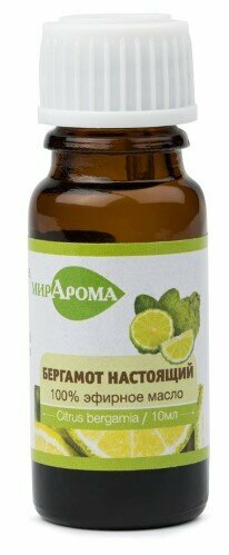 Бергамот масло эф 10мл Мирарома
