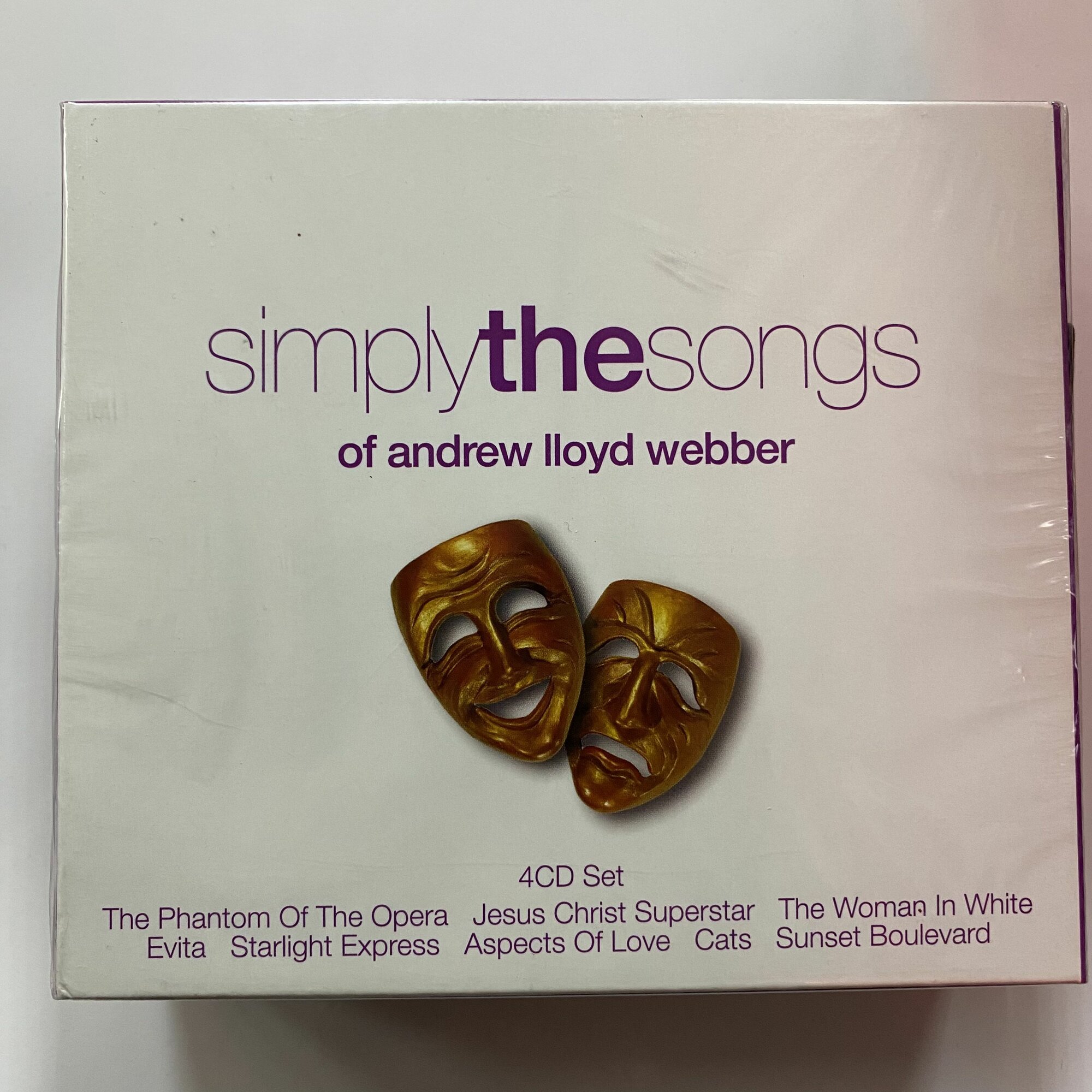 Музыкальный диск Various Simply The Songs Of Andrew Lloyd Webber (4CD/2006/EU)