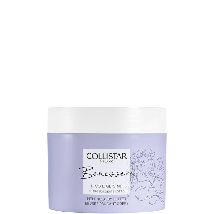 COLLISTAR Benessere Fico E Glicine Melting Body Butter 200 ml - Ароматическое крем-масло для тела 200 мл