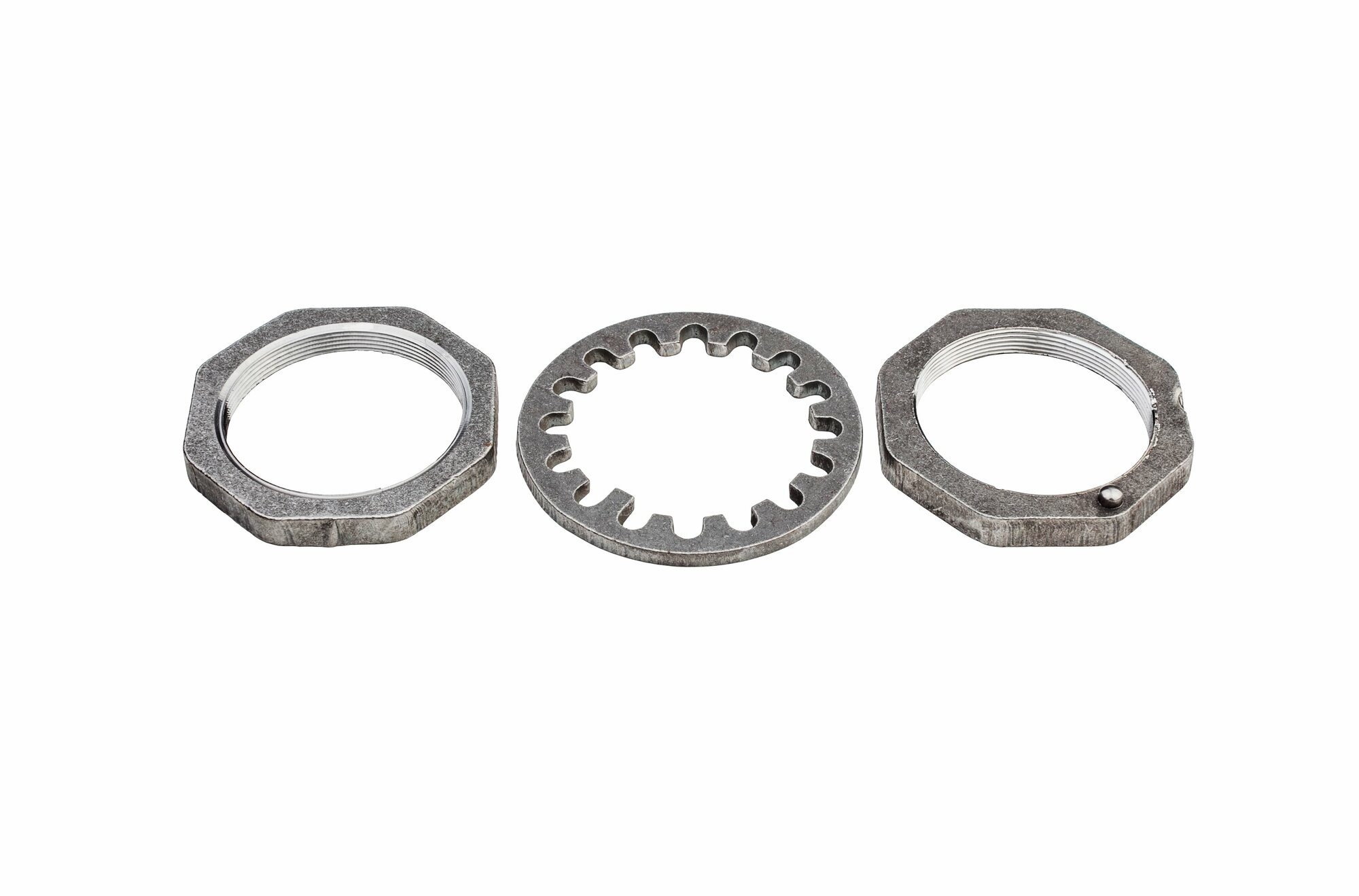 Гайка подшипников задней ступицы ГАЗель к-т внутр+наружн+шайба (Riginal)