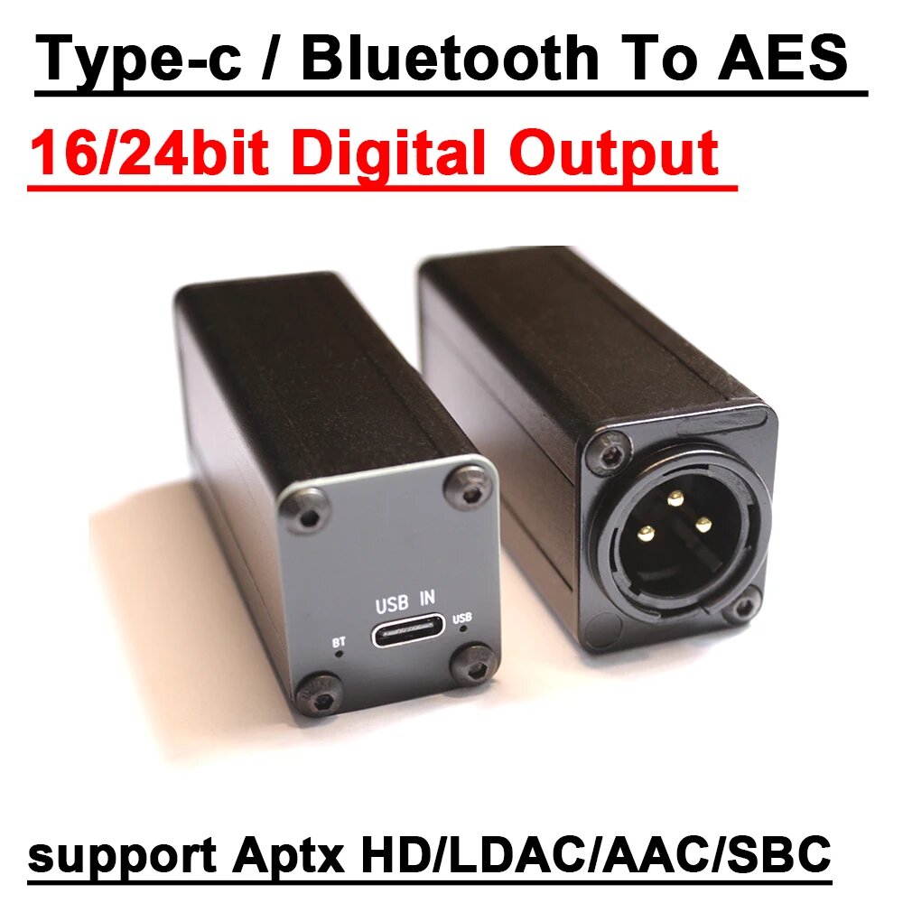 Дykbcells Цифровой аудиомикшер USB Bluetooth AES 16/24 бит