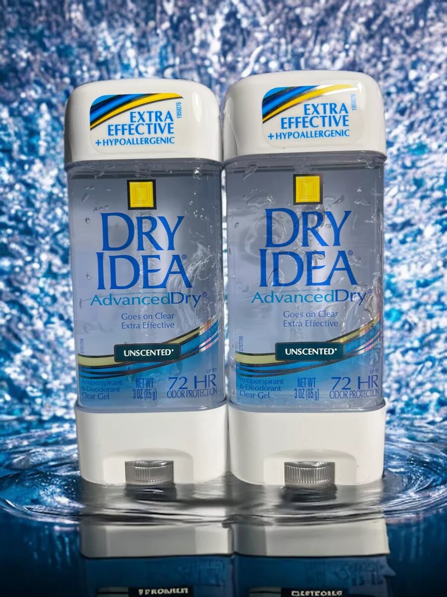 Комбо! Dry Idea AdvancedDry 2 дезодоранта без запаха