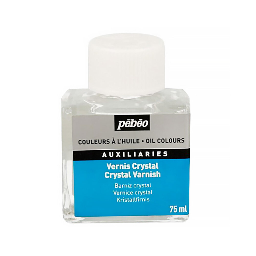 "PEBEO" Лак покрывной блестящий Crystal 75 мл 650701